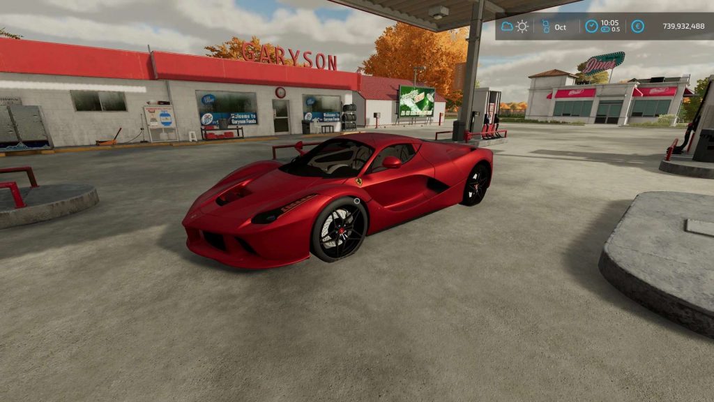 LaFerrari v1.0 FS22 Mod | Farming Simulator 22 Mod
