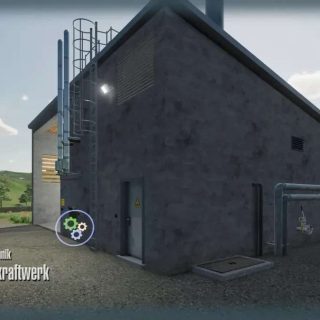 Landbauer Bio Heating Plant v1.0 FS22 Mod | Farming Simulator 22 Mod