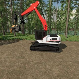 Link Belt 210 X2 v1.0 FS22 Mod | Farming Simulator 22 Mod