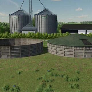 Liquid Manure Storage v1.0 FS22 Mod | Farming Simulator 22 Mod