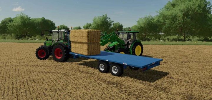 ALFAB End Dump Trailer v1.0 FS22 - Farming Simulator 22 Mod | FS22 mod