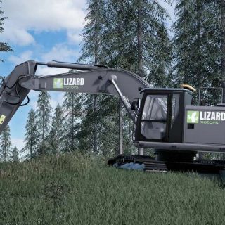 Lizard 320 Excavator v1.0.0.1 FS22 Mod | Farming Simulator 22 Mod