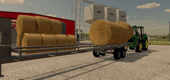 Hay Hauler Gooseneck Mods | Farming Simulator 22 Mods