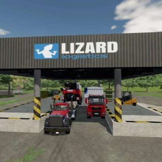 Lizard Logistics Center v1.0 FS22 Mod | Farming Simulator 22 Mod