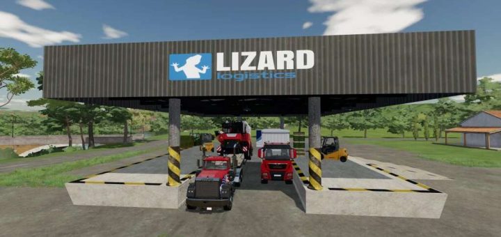 Lizard Logistics Center Mods | Farming Simulator 22 Mods