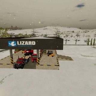 Lizard Logistics Center v1.0 FS22 Mod | Farming Simulator 22 Mod