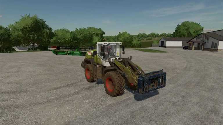 Lizard Wheel Loader Header Mover v1.0 FS22 Mod | Farming Simulator 22 Mod