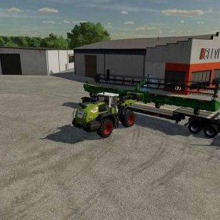 Lizard Wheel Loader Header Mover v1.0 FS22 Mod | Farming Simulator 22 Mod