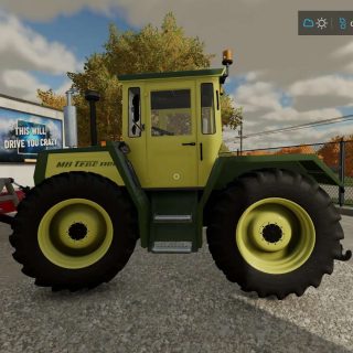 MB Trac 1100-1800 PS v1.0 FS22 Mod | Farming Simulator 22 Mod