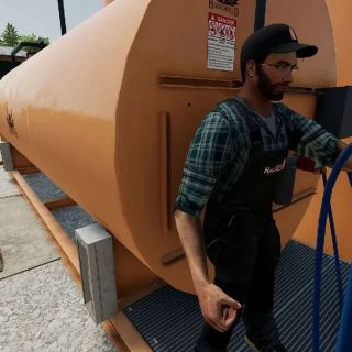 MH Farm Fuel Storage v1.0 FS22 Mod | Farming Simulator 22 Mod
