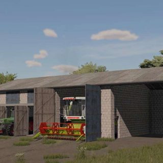Old Garage v1.0 FS22 Mod | Farming Simulator 22 Mod