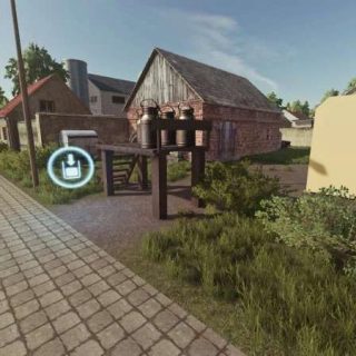 Old Milk Ramp v1.0 FS22 Mod | Farming Simulator 22 Mod