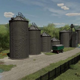 Old Silo Bins v1.0 FS22 Mod | Farming Simulator 22 Mod