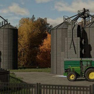Old Silo Bins v1.0 FS22 Mod | Farming Simulator 22 Mod