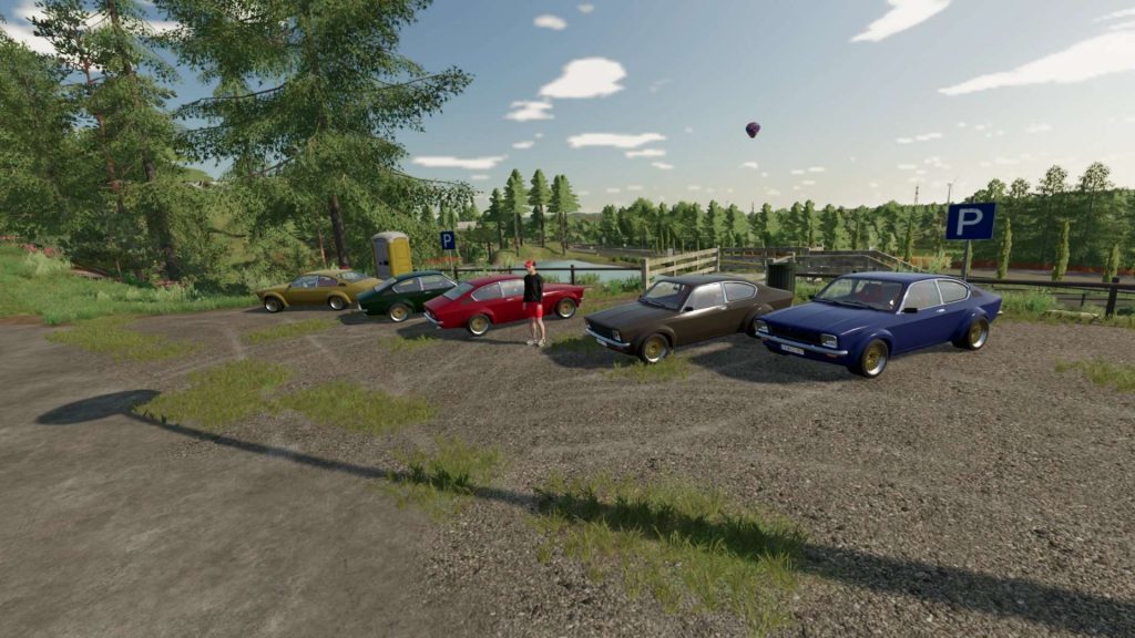 Opel Kadett C Coupe v1.0 FS22 Mod | Farming Simulator 22 Mod