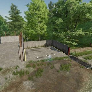 Open Manure Storage v1.0 FS22 Mod | Farming Simulator 22 Mod