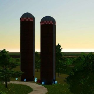 Pack silage silos v1.0 FS22 Mod | Farming Simulator 22 Mod