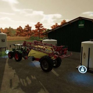 Placeable Refill Tanks v1.0 FS22 Mod | Farming Simulator 22 Mod