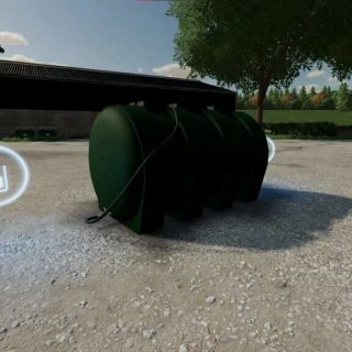 Plastic Diesel Tank v1.0 FS22 Mod | Farming Simulator 22 Mod