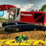 POCLAIN EXCAVATOR v1.0 FS22 Mod | Farming Simulator 22 Mod
