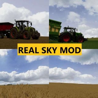 Real Sky v1.0.1 FS22 Mod | Farming Simulator 22 Mod