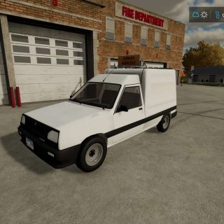 Renault Express v2.0 FS22 Mod | Farming Simulator 22 Mod