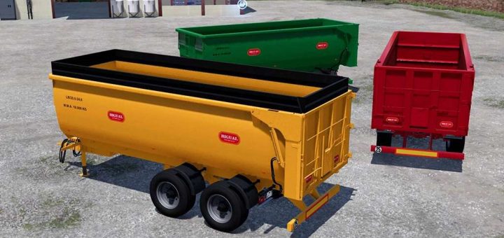 Swap bodies pack V1.0 FS22 - Farming Simulator 22 Mod | FS22 mod