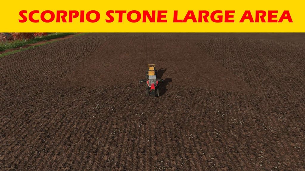 Scorpio Stone Large Area v1.0 FS22 Mod | Farming Simulator 22 Mod