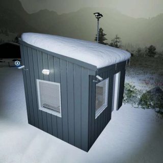 Security Houses Prefab v1.0 FS22 Mod | Farming Simulator 22 Mod