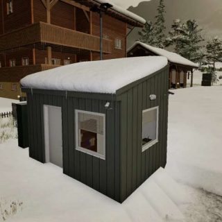 Security Houses Prefab v1.0 FS22 Mod | Farming Simulator 22 Mod