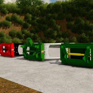 Serralharia do Outeiros round bale grab v1.0 FS22 Mod | Farming ...