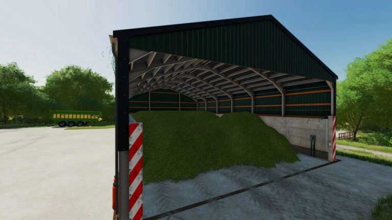 Silage Shed Pack v1.0 FS22 Mod | Farming Simulator 22 Mod