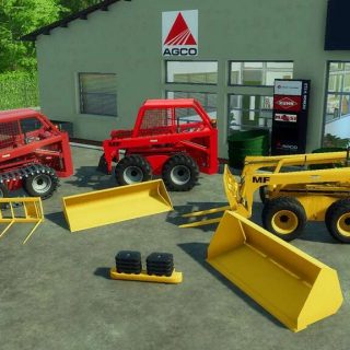 Skid Steer Loader 711 Pack v1.0 FS22 Mod | Farming Simulator 22 Mod