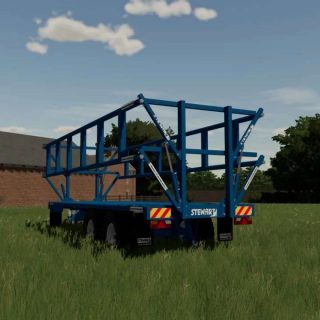 Stewart bale trailer v1.0 FS22 Mod | Farming Simulator 22 Mod