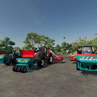 Sulky Xeos Front v1.0 FS22 Mod | Farming Simulator 22 Mod
