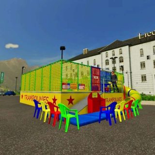 Trampoline v1.0 FS22 Mod | Farming Simulator 22 Mod