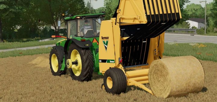 Vermeer Round Baler Mods | Farming Simulator 22 Mods