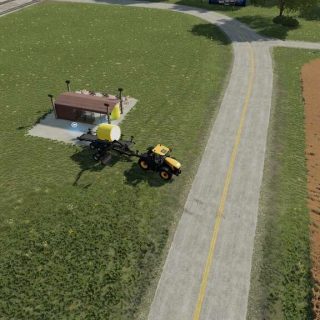 Warehouse For Cotton v1.0 FS22 Mod | Farming Simulator 22 Mod