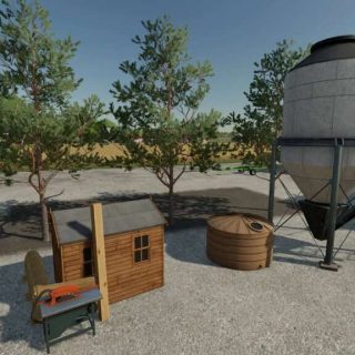 Wood Production v1.0 FS22 Mod | Farming Simulator 22 Mod