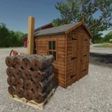 Wood Production v1.0 FS22 Mod | Farming Simulator 22 Mod
