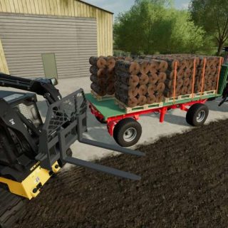 Wood Production v1.0 FS22 Mod | Farming Simulator 22 Mod