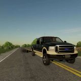 2005 Ford F350 king Ranch v1.0 FS22 Mod | Farming Simulator 22 Mod