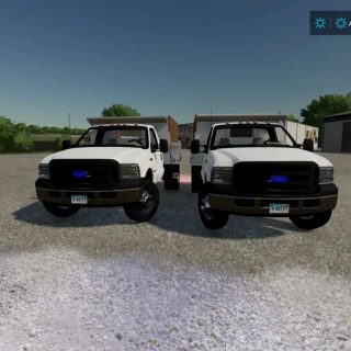 2007 Ford F-350 Dump Truck v1.0 FS22 Mod | Farming Simulator 22 Mod