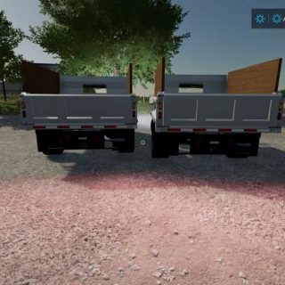 2007 Ford F-350 Dump Truck v1.0 FS22 Mod | Farming Simulator 22 Mod