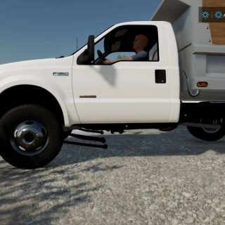 2007 Ford F-350 Dump Truck v1.0 FS22 Mod | Farming Simulator 22 Mod