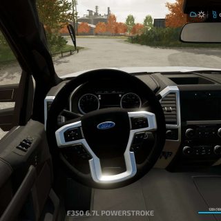 2022 Ford F350 Work Truck v1.0 FS22 Mod | Farming Simulator 22 Mod