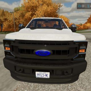 2022 Ford F350 Work Truck v1.0 FS22 Mod | Farming Simulator 22 Mod