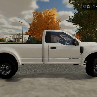 2022 Ford F350 Work Truck v1.0 FS22 Mod | Farming Simulator 22 Mod