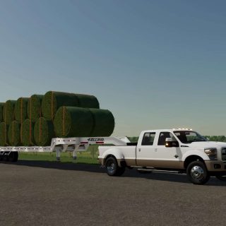 53FT Drop deck with felling neck v1.0 FS22 Mod | Farming Simulator 22 Mod