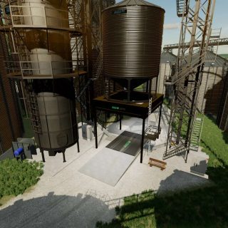 AGI MFS Silo/Dryer Complex v1.0 FS22 Mod | Farming Simulator 22 Mod